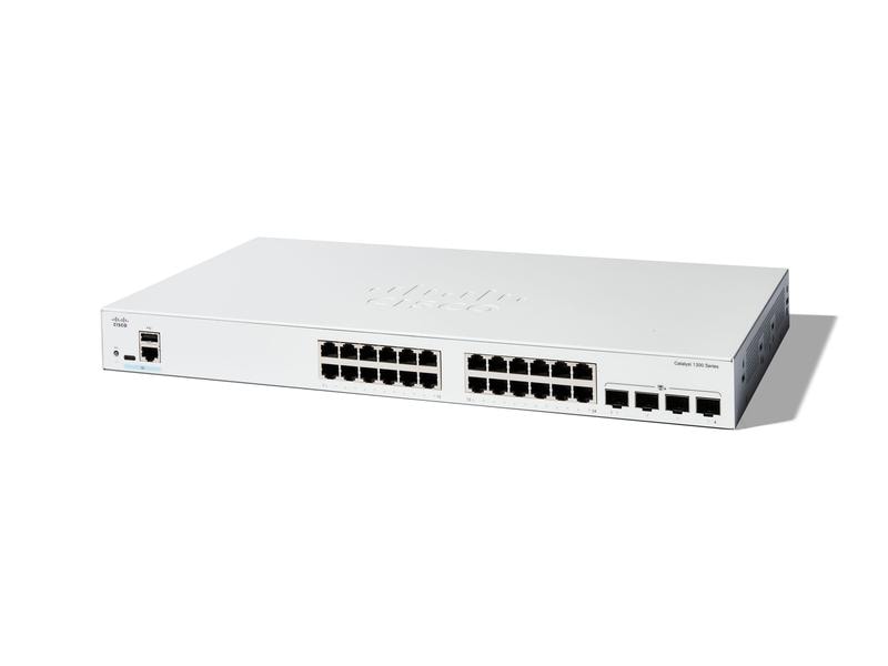 Cisco PoE+ Switch Catalyst C1300-24P-4X 28 Port | ratenplan.ch