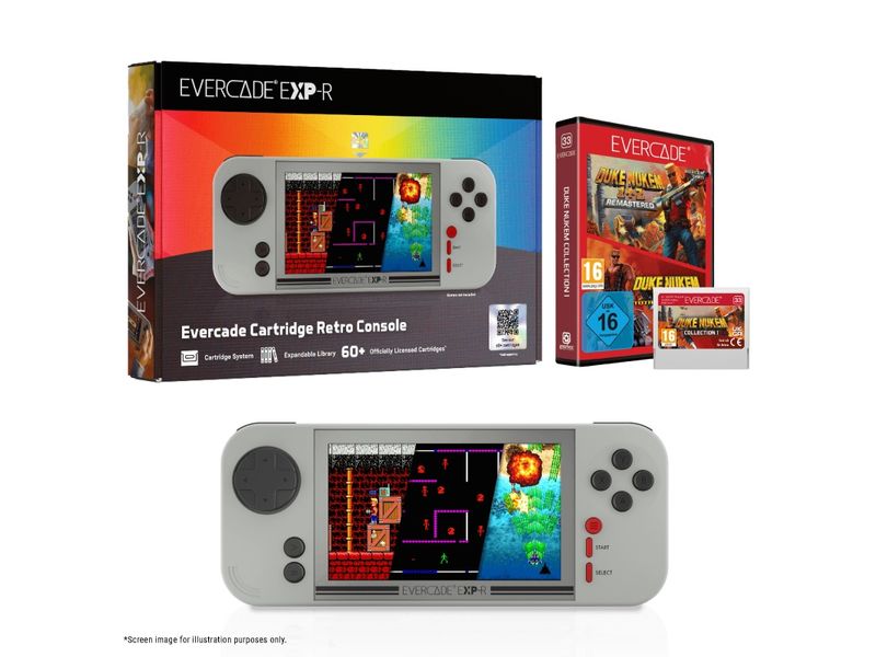 Blaze Spielkonsole Evercade EXP-R Solo Duke Nukem Bundle (Box ...